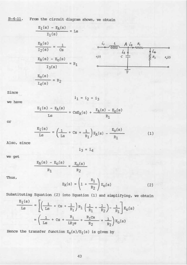 Solution control ogata | PDF