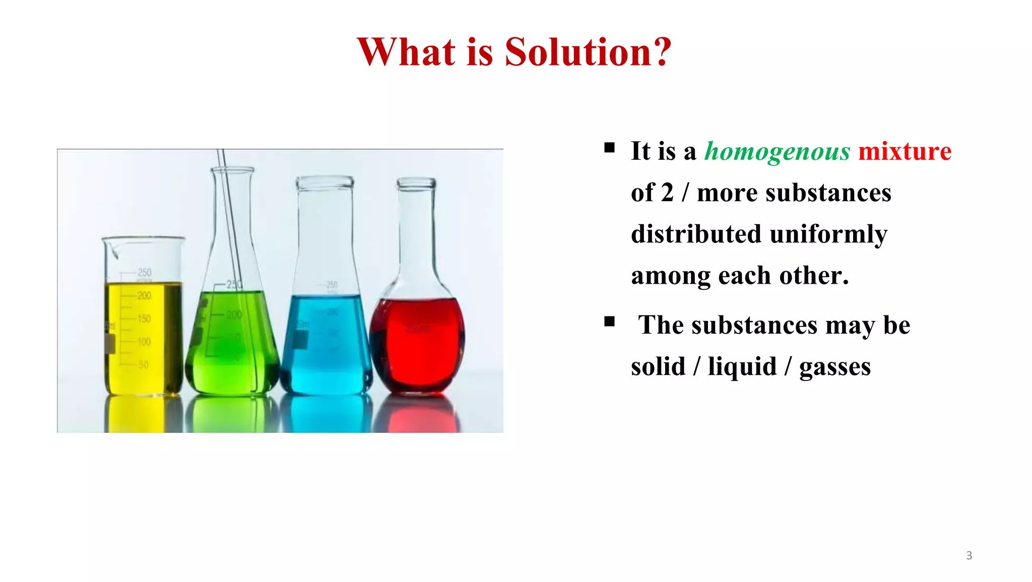 Solution, crystalloids , colloids, isotope | PPT