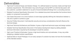 Solution Design Services An Overview | PPT