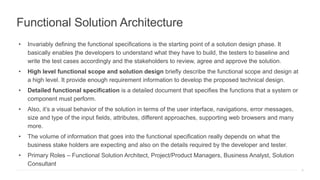 Solution Design Services An Overview | PPT