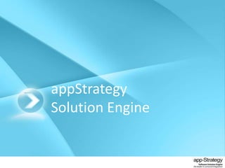 Solution engine presentation | PPTX