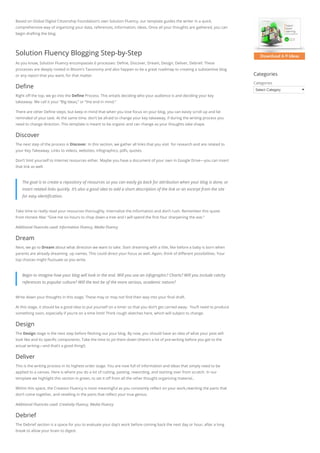 Solution Fluency Style Blog Writing - The Basics | PDF | Free Download