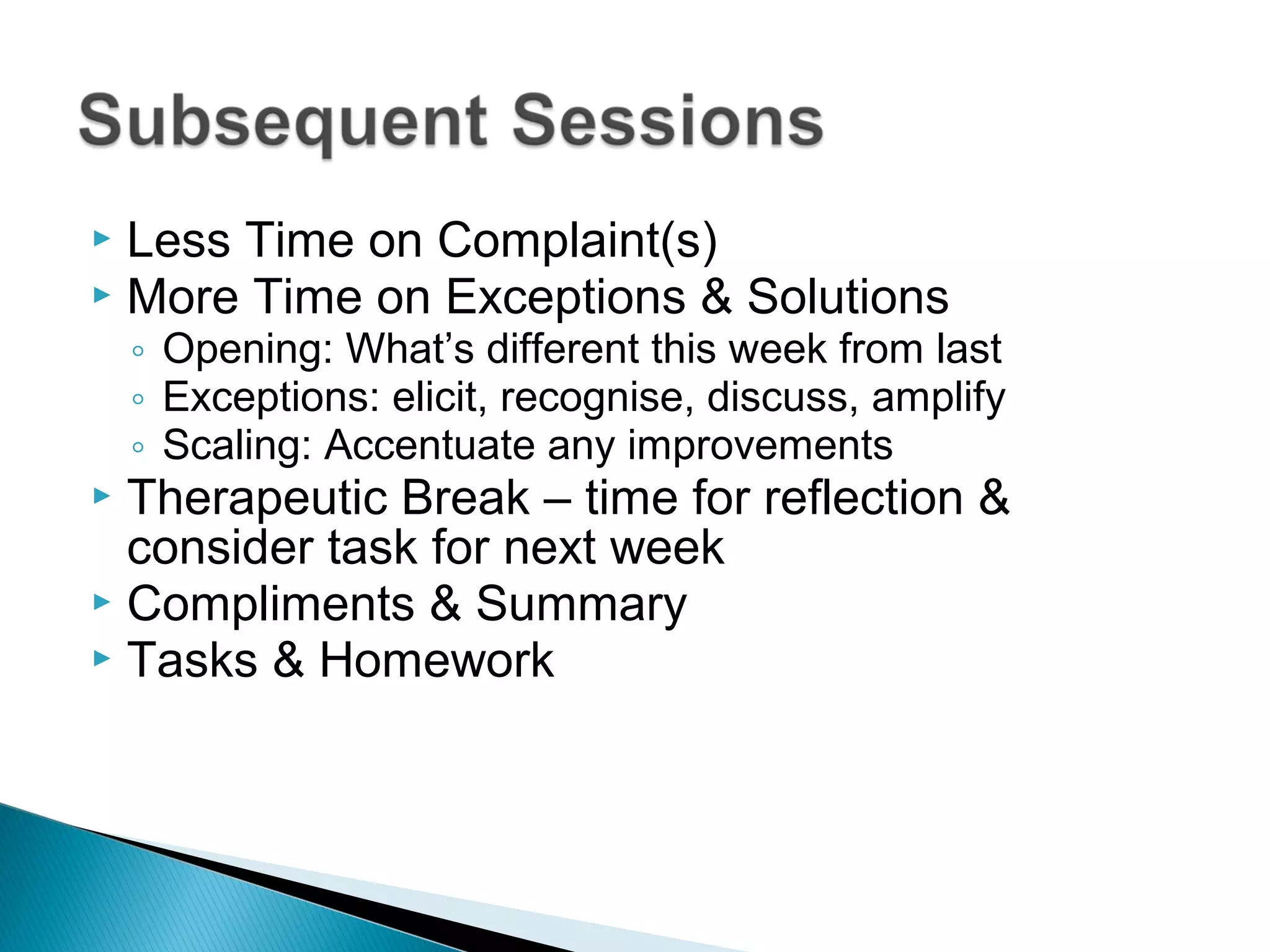 Solution Focused Therapy | PPT