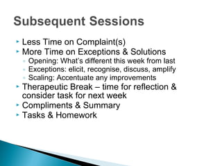 Solution Focused Therapy | PPT