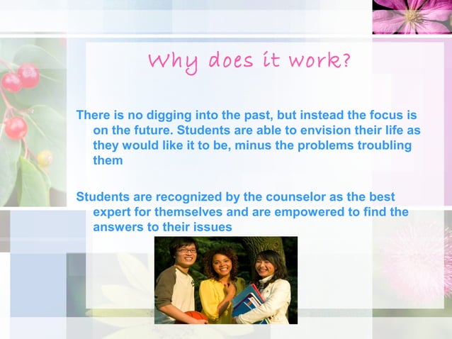 Solution focused counseling for individual sessions | PPT