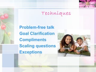 Solution focused counseling for individual sessions | PPT
