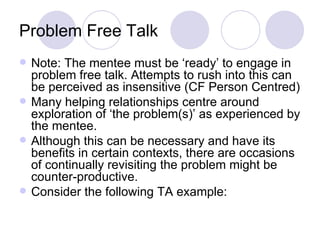 Solution focussed approaches to helping | PPT