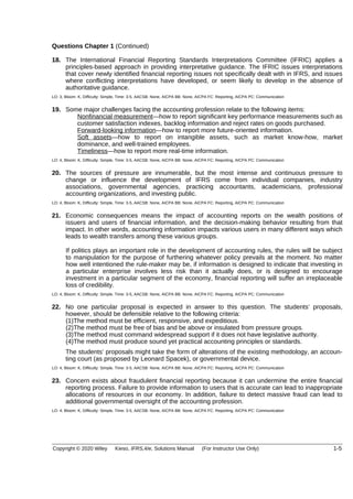 Solution for each chapter and Solution manual for Intermediate ...