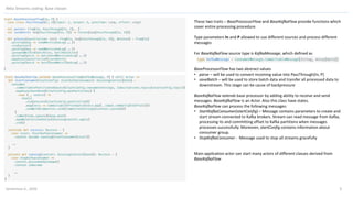 Solution for events logging with akka streams and kafka | PPT