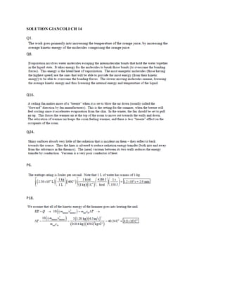 Solution Giancoli Ch 13 15 | PDF