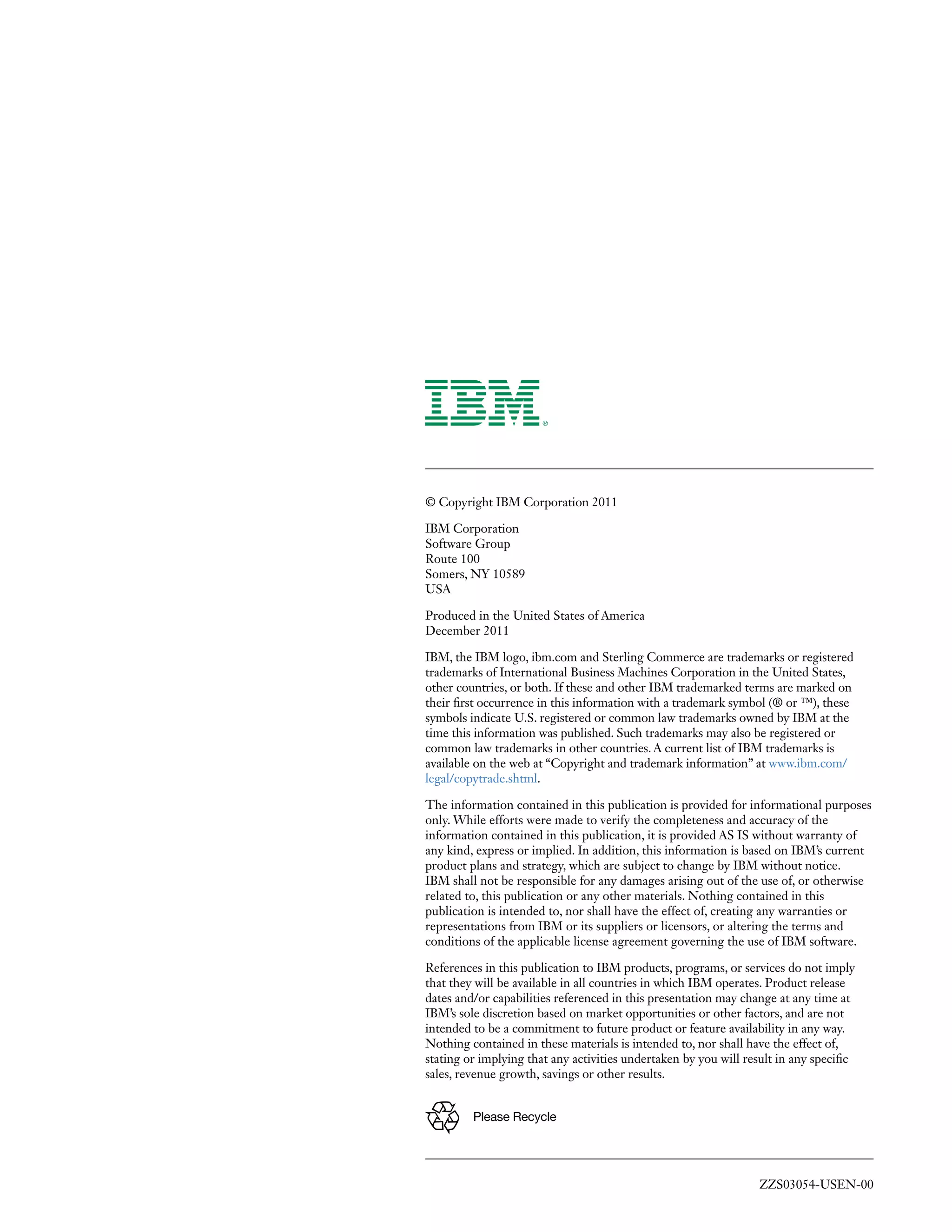 IBM Sterling B2B Integration | PDF