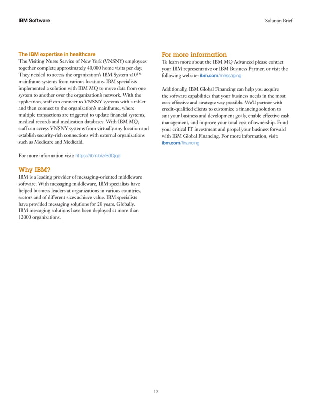 Ibm Websphere Mq The Messaging Solution For Virtually All Industries Pdf