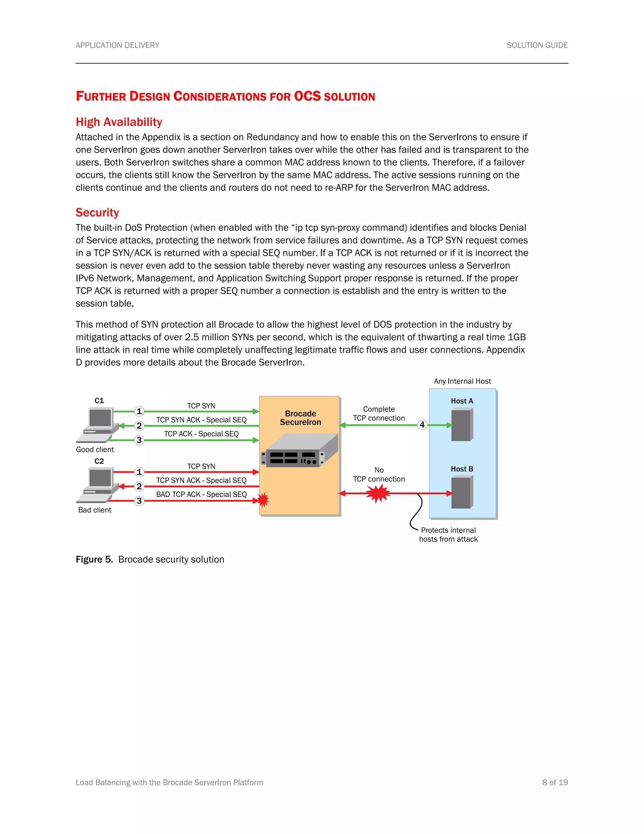 Solution guide -load balancing with the brocade server iron platform ...