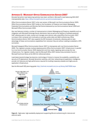 Solution guide -load balancing with the brocade server iron platform ...