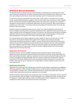 Solution guide -load balancing with the brocade server iron platform ...