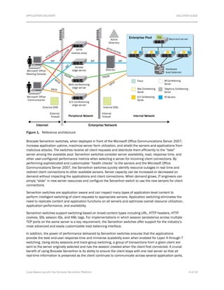 Solution guide -load balancing with the brocade server iron platform ...