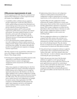 IBM Protecting Margins and Creating Value in Communications, Media, and Entertainment | PDF