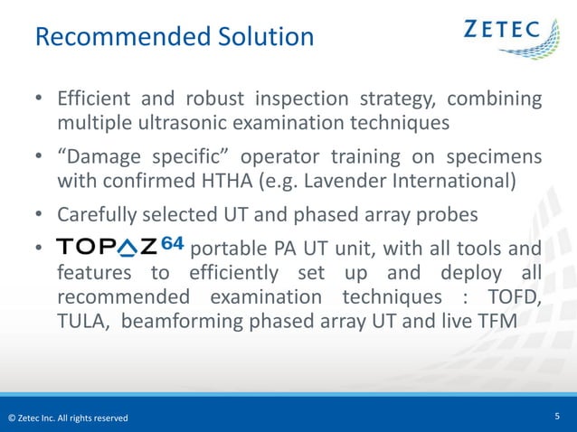 Solution: High Temperature Hydrogen Attack (HTHA) Inspection Challenge ...