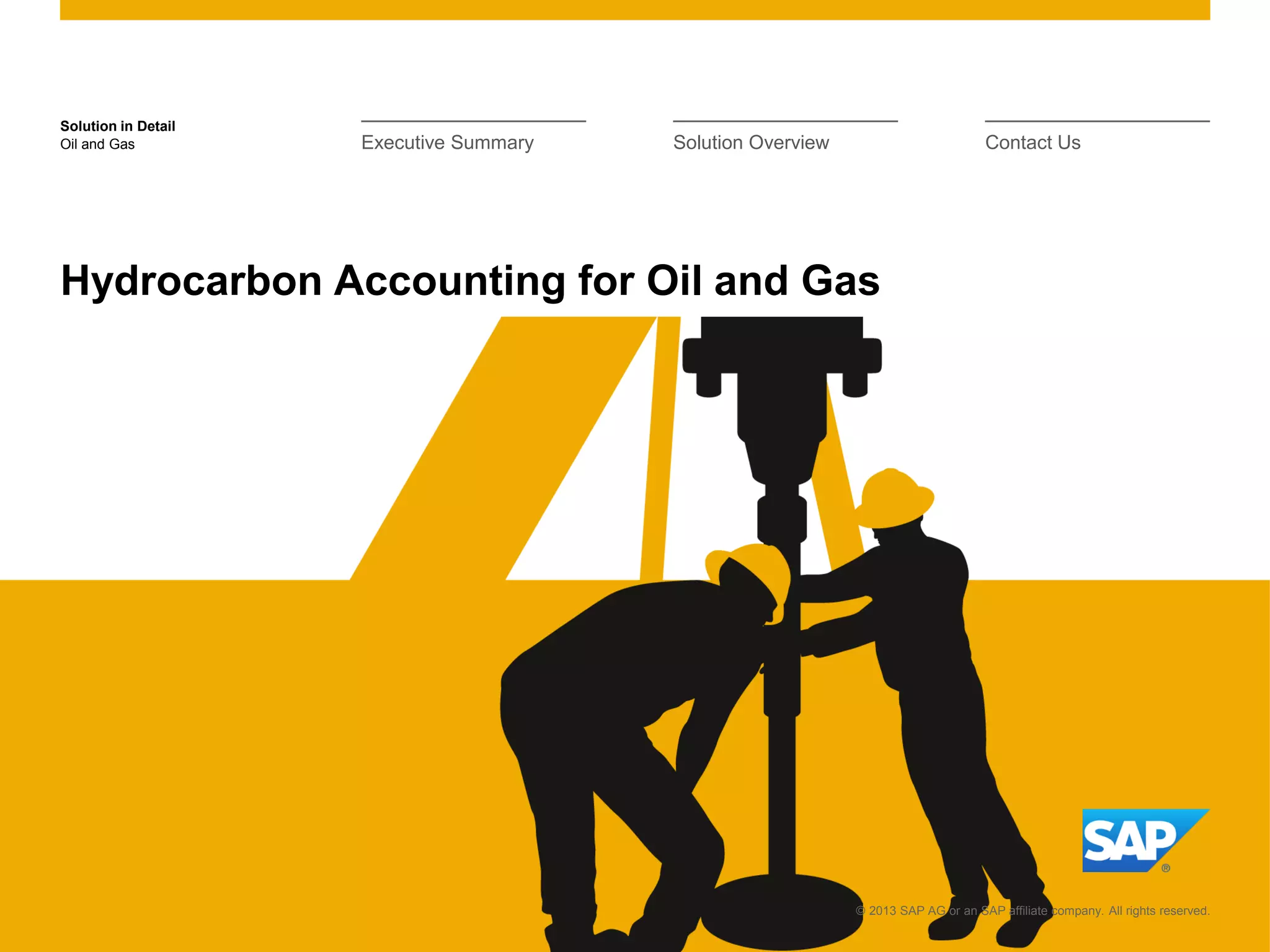 Solution in detail oil and gas hydrocarbon accounting for oil and gas | PDF