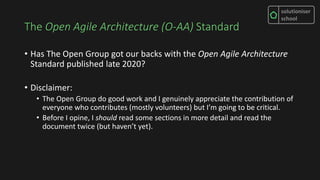 Strange Bedfellows? Agile and Architecture | PPT