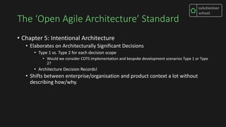 Strange Bedfellows? Agile and Architecture | PPT