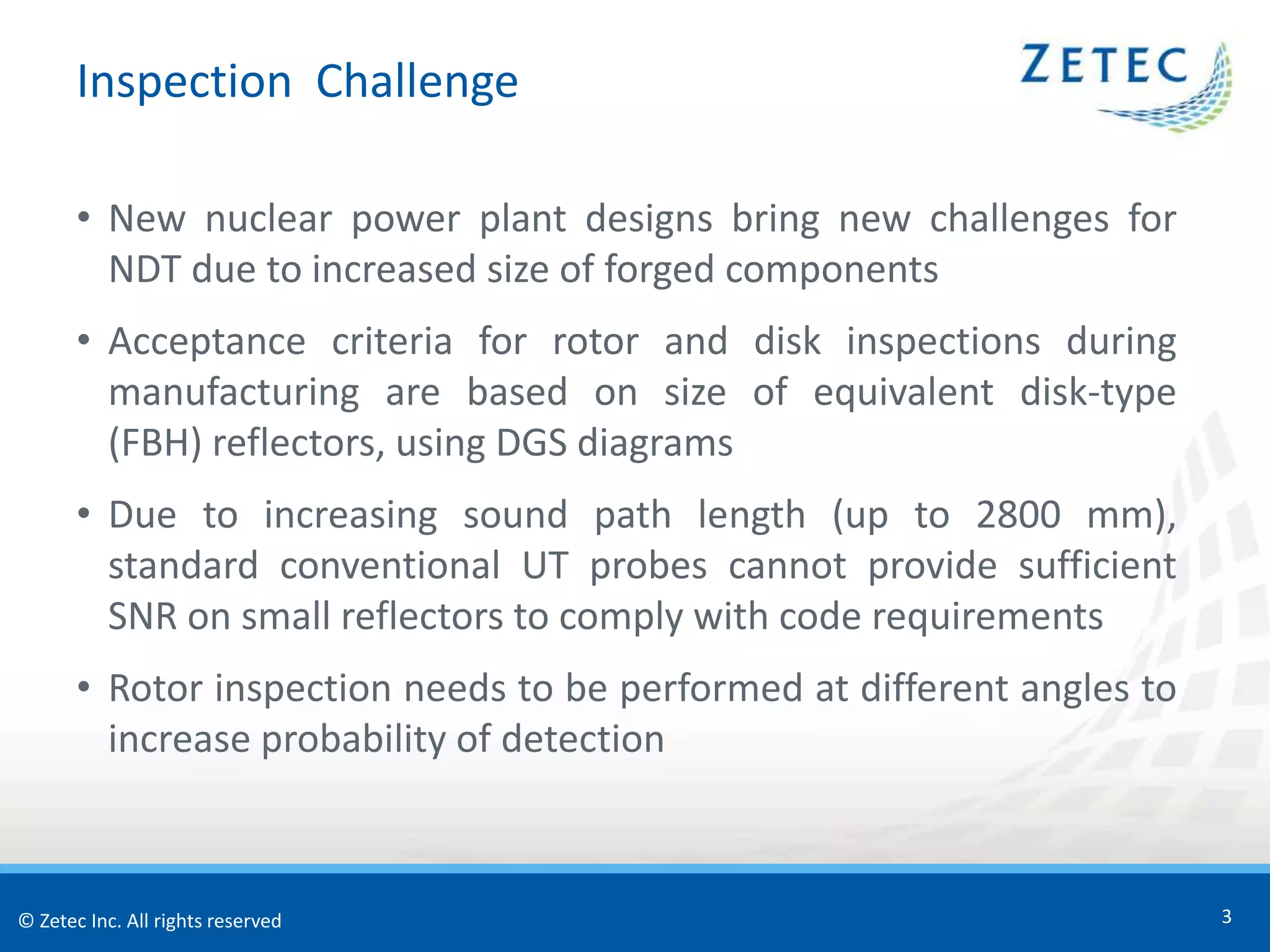 Solution: Large Rotor Shaft Inspections | PPTX | Physics | Science