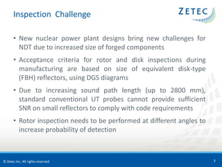 Solution: Large Rotor Shaft Inspections | PPTX | Physics | Science