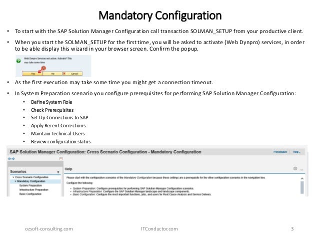 Solution Manager 72 Sap Monitoring Part 2 Configuration