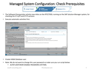 Solution Manager 7.2 SAP Monitoring - Part 3 - Managed System Configuration | PDF