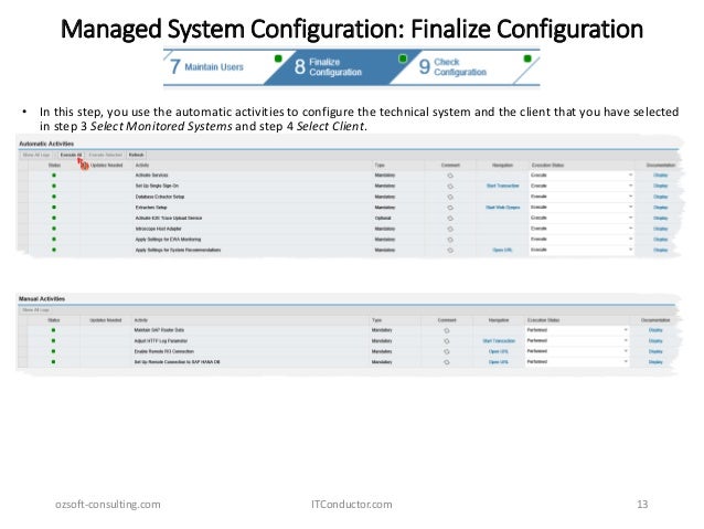 Solution Manager 72 Sap Monitoring Part 3 Managed System Configu