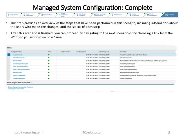 Solution Manager 72 Sap Monitoring Part 3 Managed System Configu