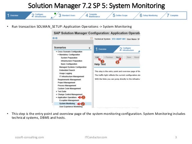 Solution Manager 72 Sap Monitoring Part 4 System Monitoring