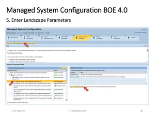 Solution Manager Technical Monitoring - SAP BOBJ BI 4.0 (Part 3 of 3 - Managed System ...