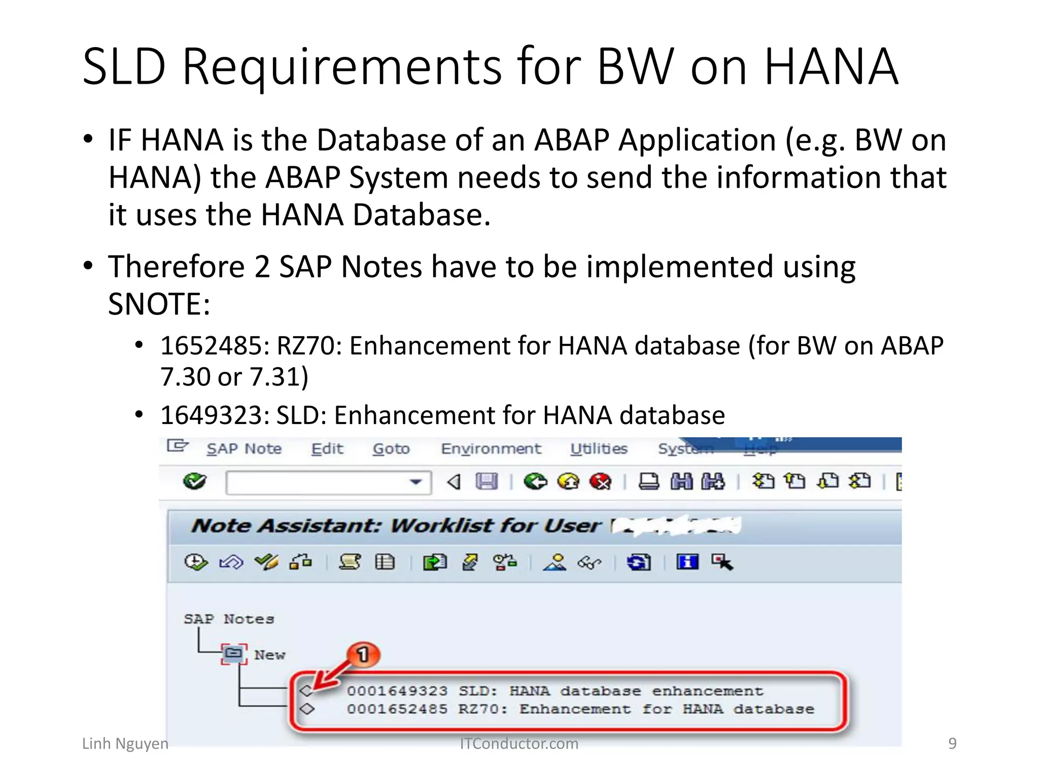 SAP Solution Manager - Netweaver on HANA Monitoring Setup Part 1 of 3 (Preparation) | PPTX