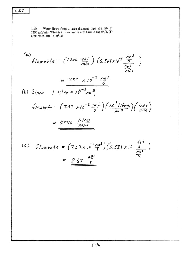 Solution manual fundamentals of fluid mechanics (4th edition) | PDF