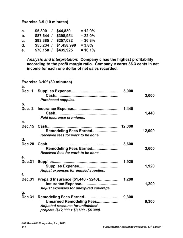 Solution manual chapter 3 fap | DOC