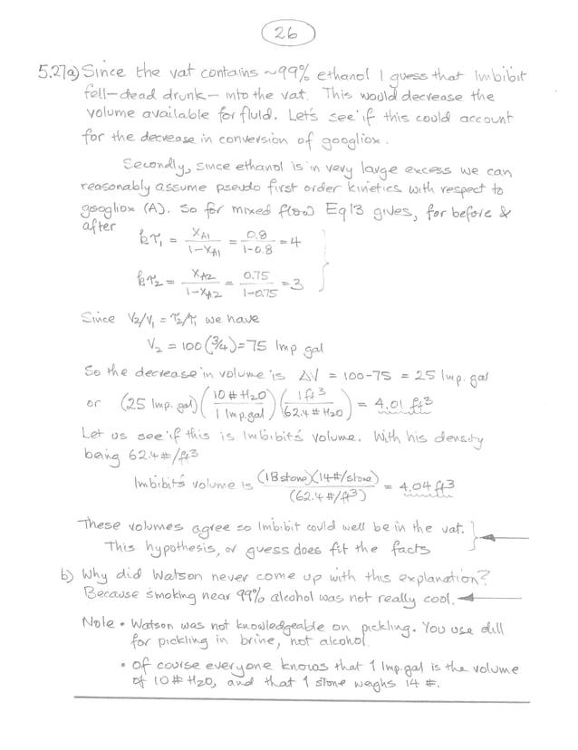 Solution manual chemical reaction engineering, 3rd edition Octave ...