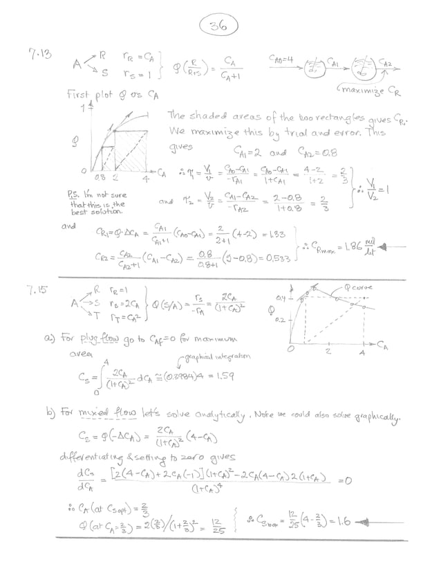 Solution manual chemical reaction engineering, 3rd edition Octave ...