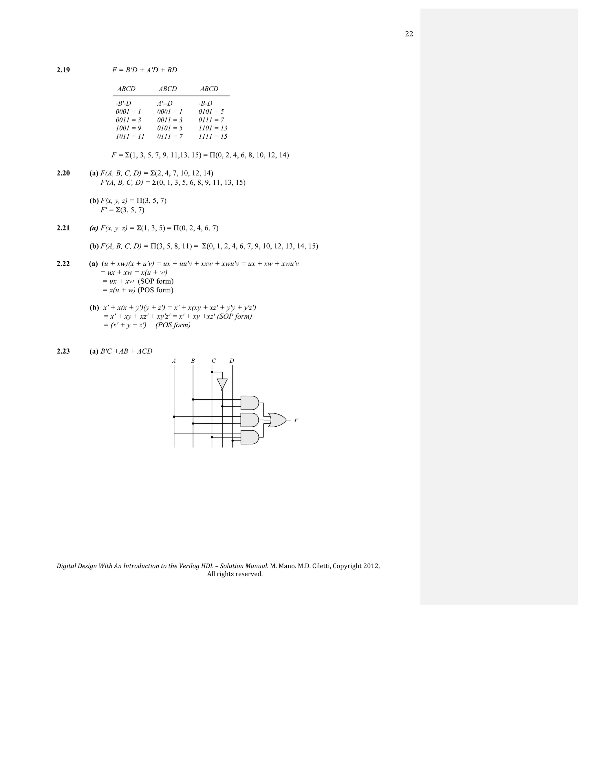Solution_Manual_Digital_Design_With_an_Introduction_to_the_Verilog_HDL_5th_Edition_by_M._Morris ...