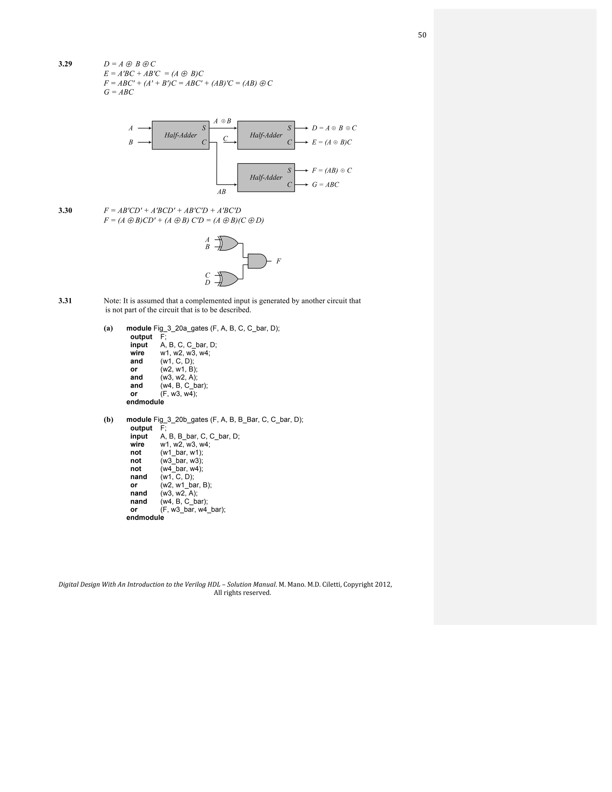 Solution_Manual_Digital_Design_With_an_Introduction_to_the_Verilog_HDL_5th_Edition_by_M._Morris ...