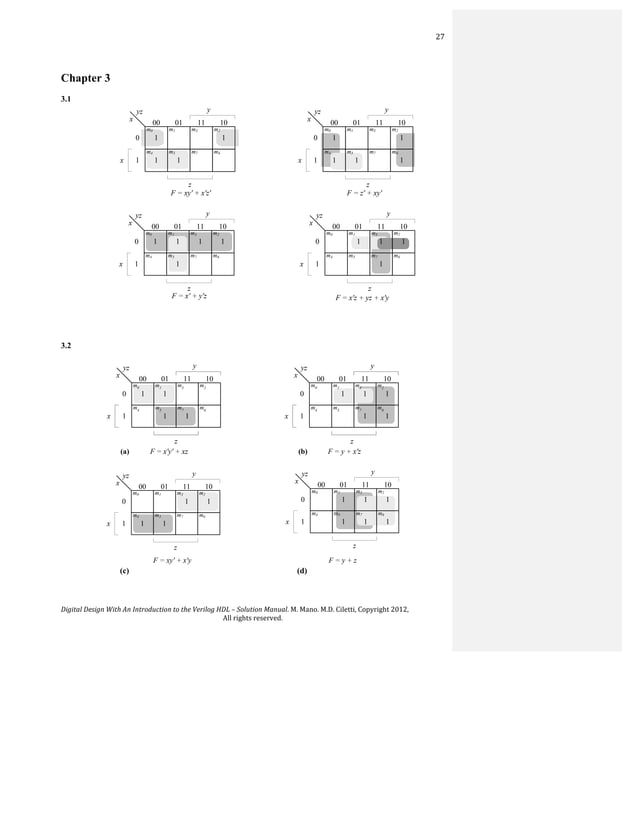 Solutionmanualdigitaldesignwithanintroductiontotheveriloghdl5theditionbymmorris