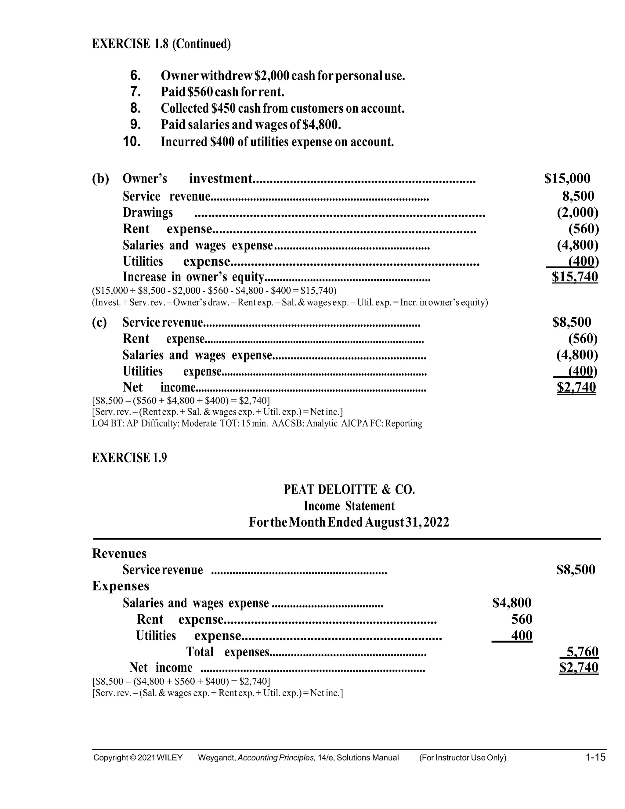 Solution manual for accounting principles 14th edition jerry j weygandt ...