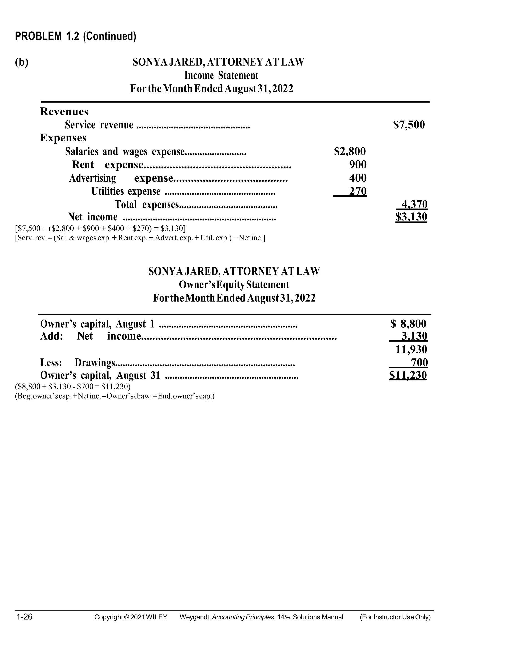 Solution manual for accounting principles 14th edition jerry j weygandt ...