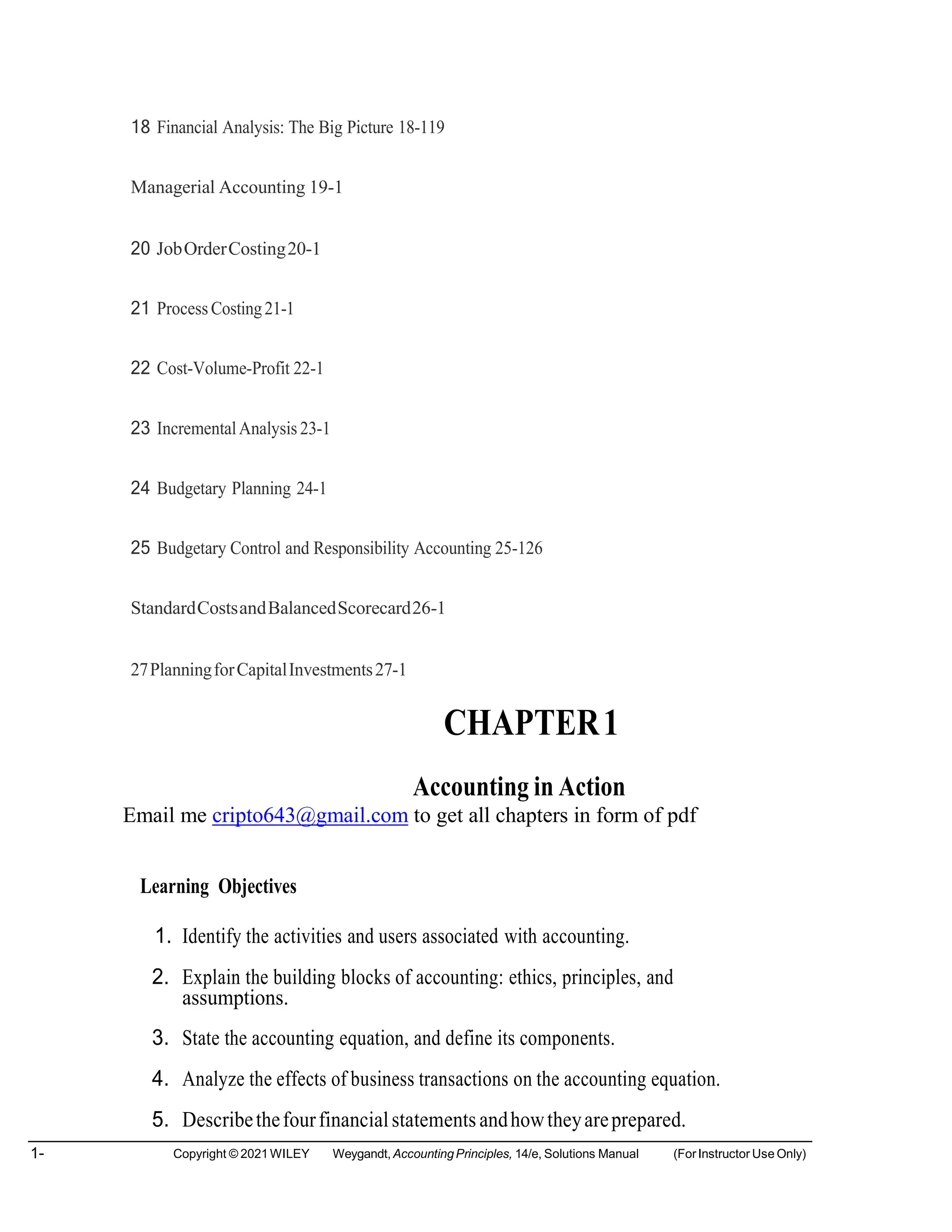 Solution manual for accounting principles 14th edition jerry j weygandt paul d kimmel jill e ...