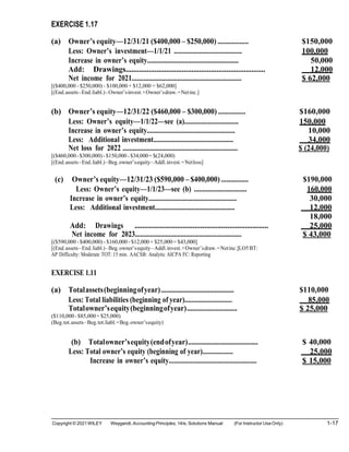 Solution manual for accounting principles 14th edition jerry j weygandt ...
