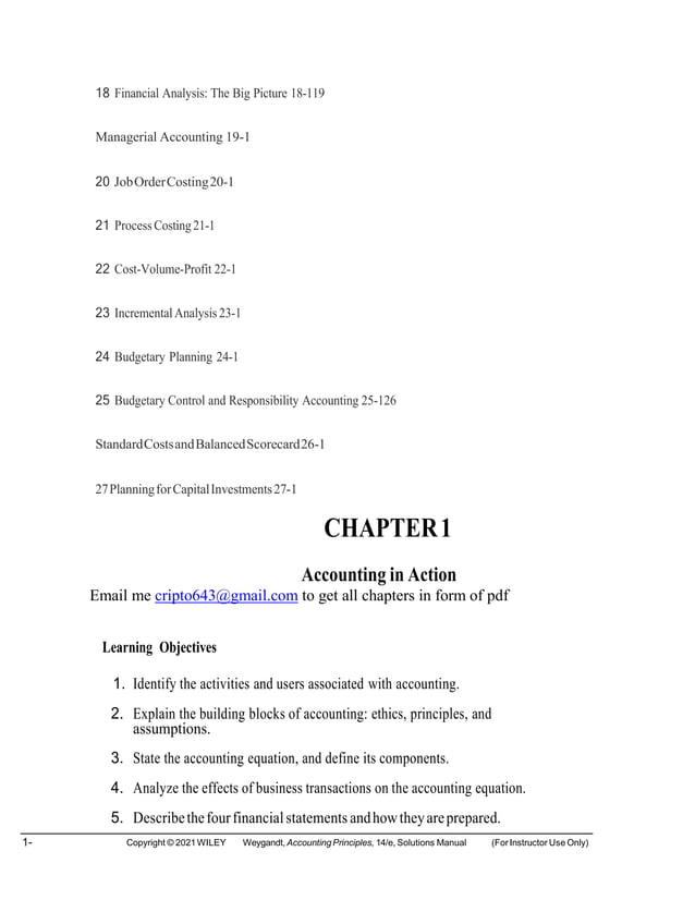 Solution manual for accounting principles 14th edition jerry j weygandt paul d kimmel jill e ...