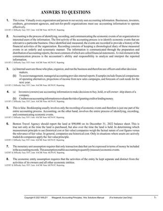 Solution manual for accounting principles 14th edition jerry j weygandt ...