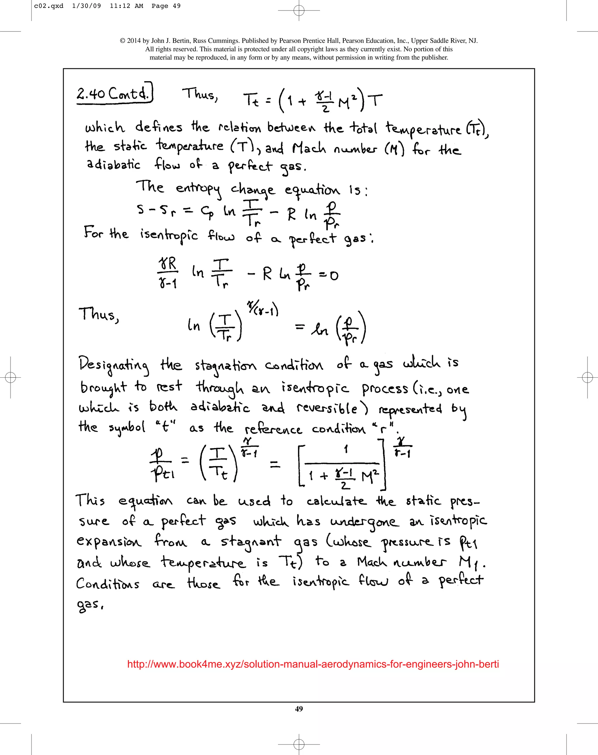 Solution manual for aerodynamics for engineers 6th edition john bertin, russell cummings | PDF