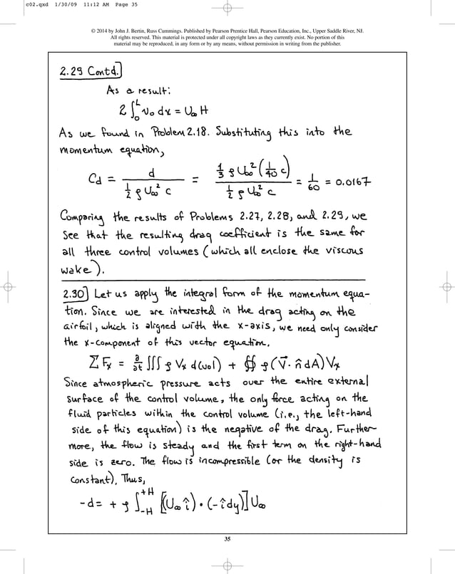 Solution manual for aerodynamics for engineers 6th edition john bertin ...