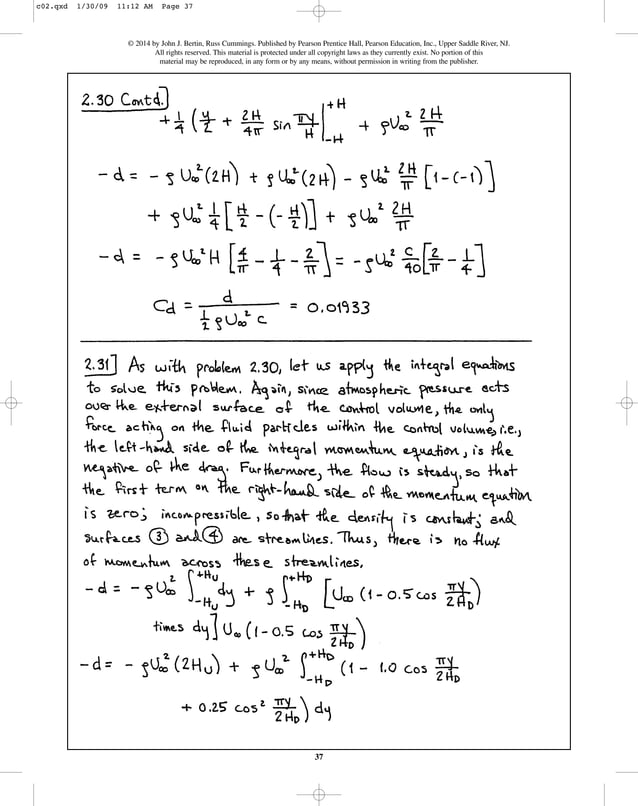 Solution manual for aerodynamics for engineers 6th edition john bertin ...